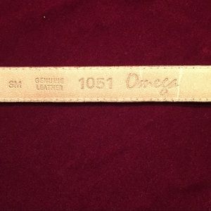 Omega | Accessories | Omega Leather Belt Small | Poshmark